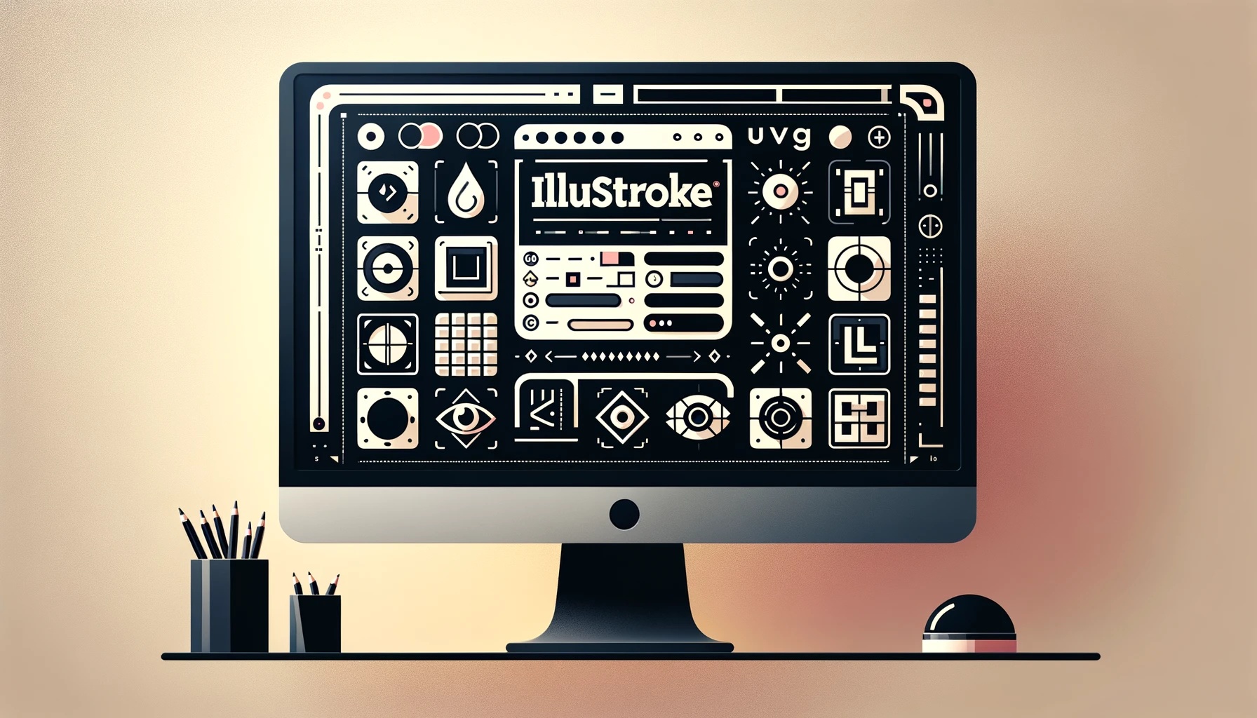 Illustroke 教學：快速生成SVG向量圖的AI繪圖工具 - George的私房筆記