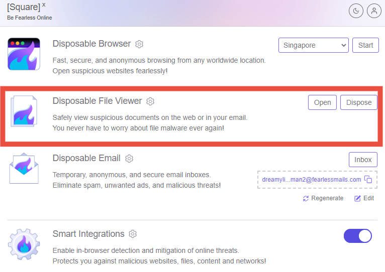 SquareX 支援「跨區瀏覽」的 Chrome 擴充功能：虛擬 IP | 一次性瀏覽器 | 一次性文件檢視器 | 一次性Email - George的私房筆記